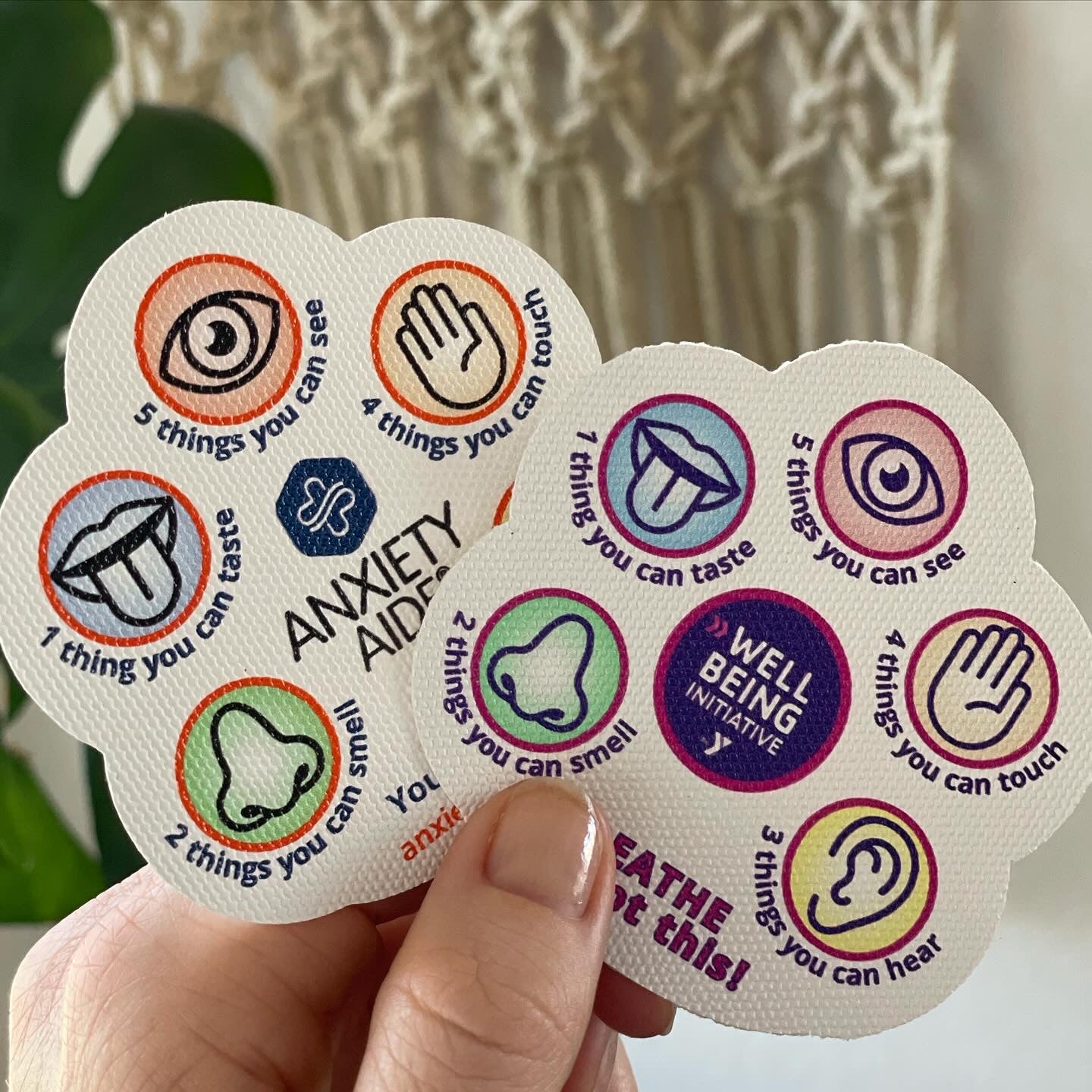 Custom Textured Stickers for Sensory and Anxiety Calm Strips