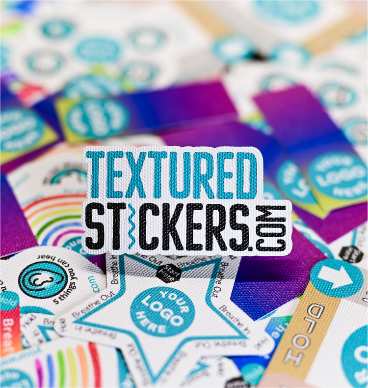 Custom Textured Sensory Stickers | The Leading Calm Strips Alternative