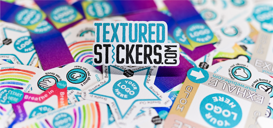 Custom Textured Sensory Stickers | The Leading Calm Strips Alternative