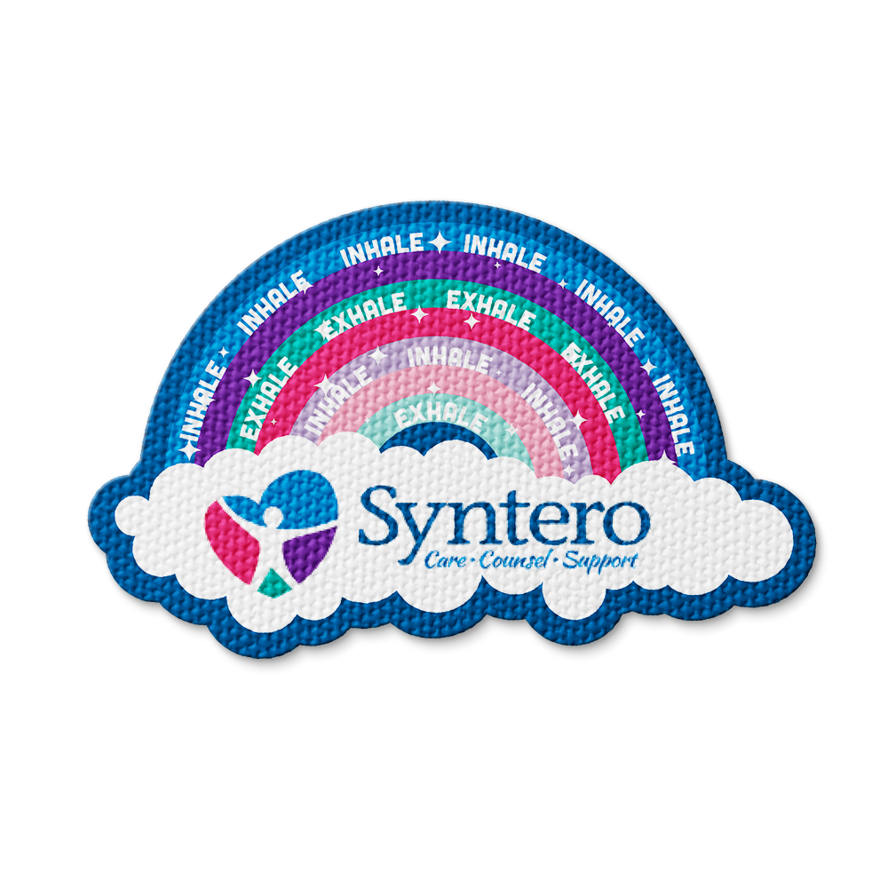 Sensory Rainbow Breathing Sticker - Custom Logo 3" [sticker builder ...