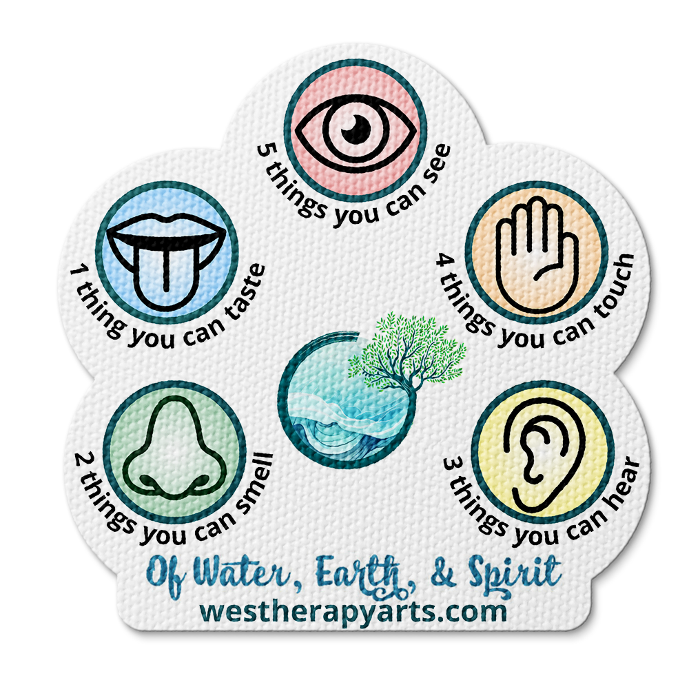 Tactile Five Senses Sticker - Custom Logo 3"