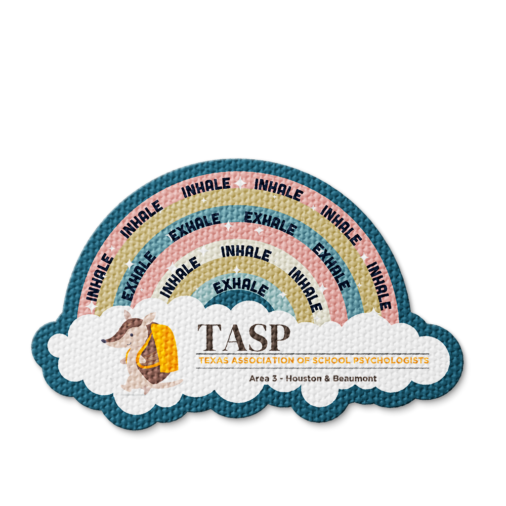 Sensory Rainbow Breathing Sticker - Custom Logo 3" [sticker builder ...